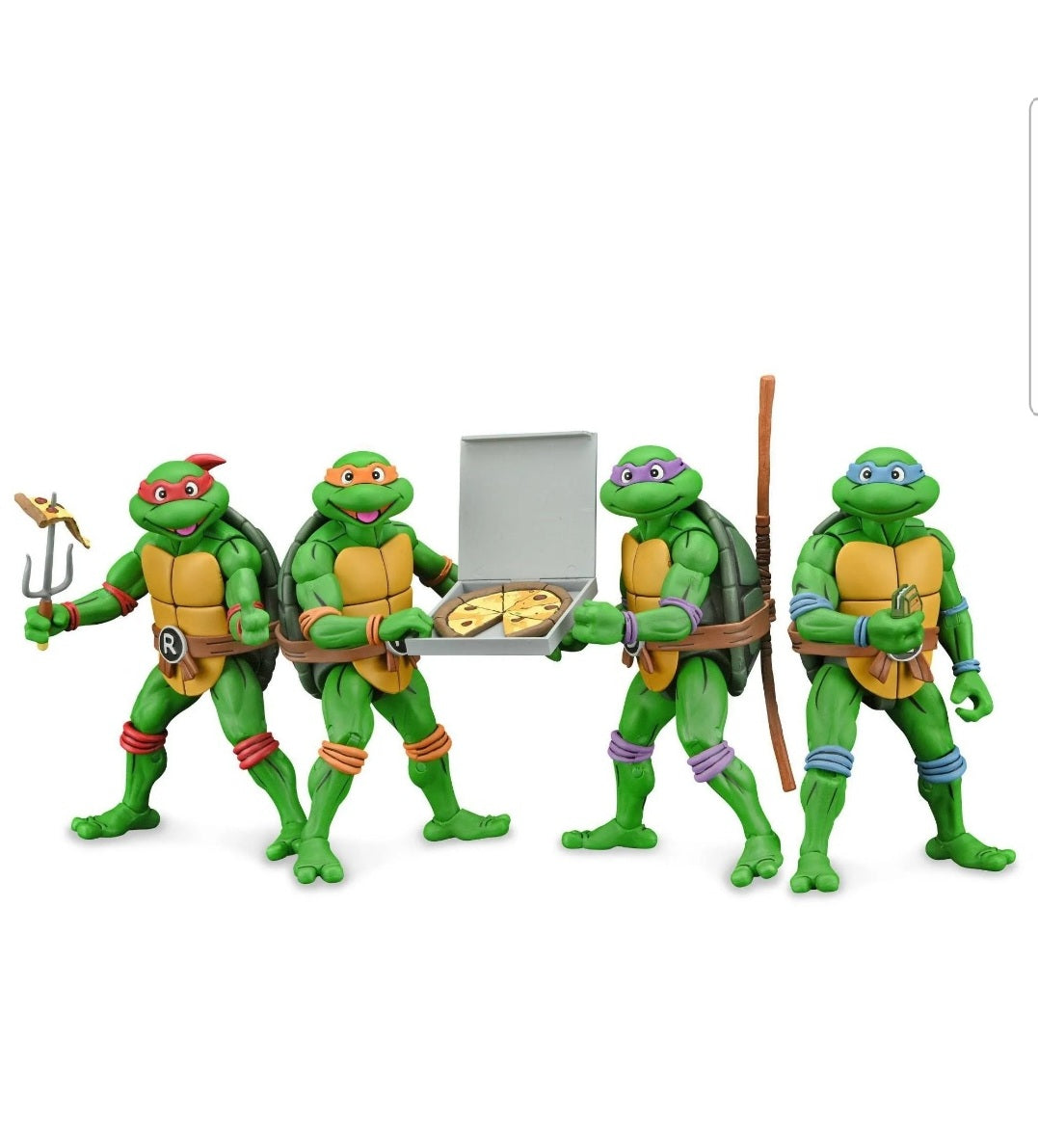 2022 TMNT NECA Teenage Mutant Ninja Turtles 4-pack Figure – J5 Toys