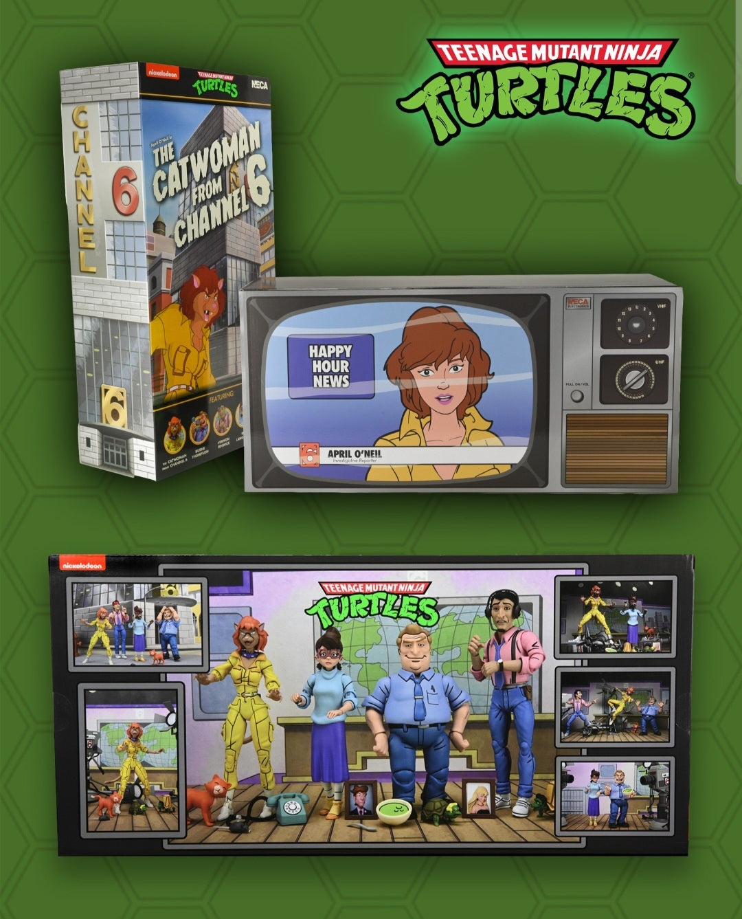 April O’Neil in The Catwoman From Channel 6 – J5 Toys