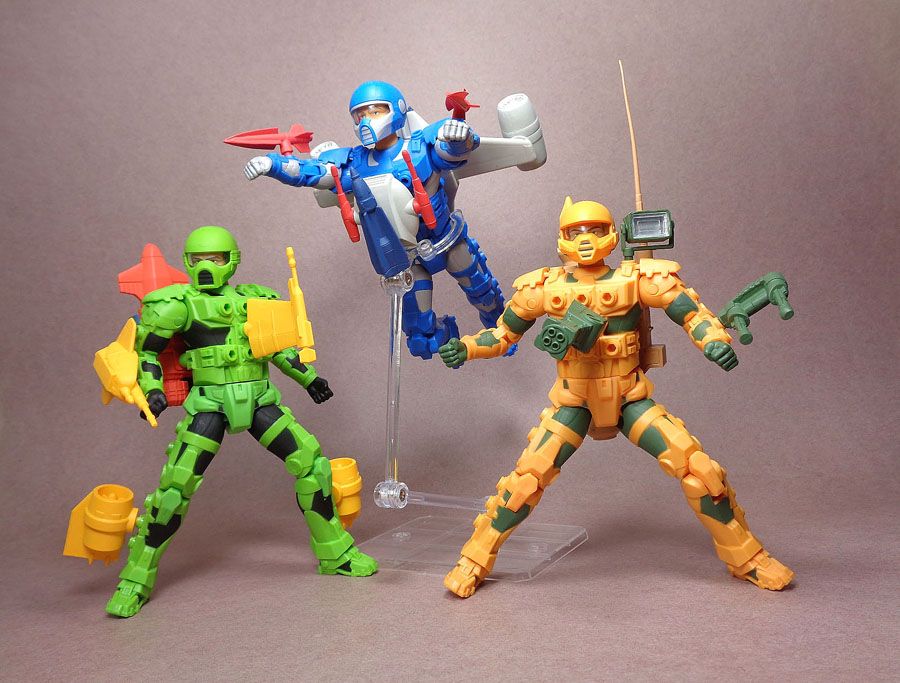 80's Commanders 3-Pack Box Set (Versio 80s) by Ramen Toy – J5 Toys